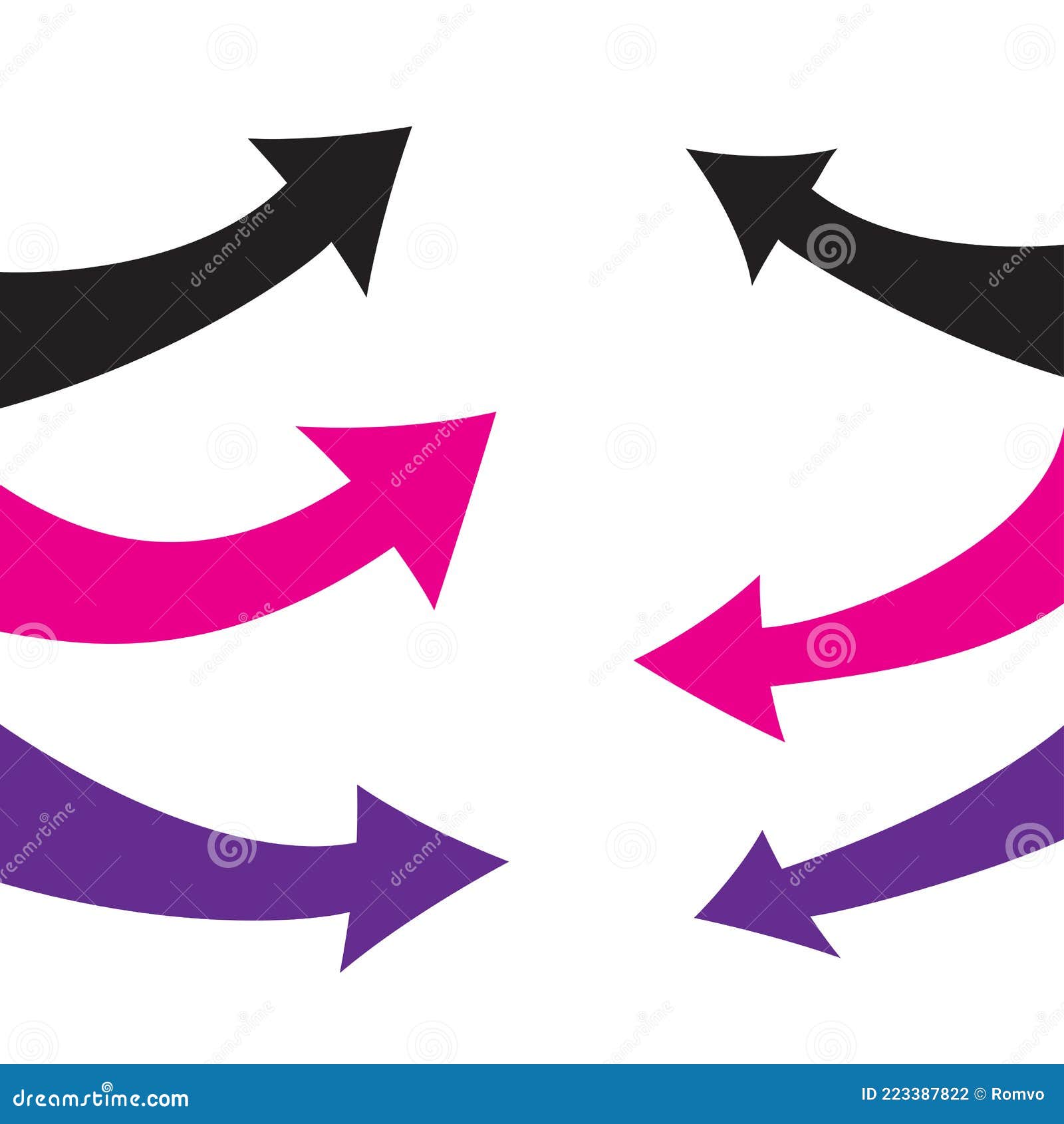 Two Side Up Arrows Symbol Warning Sign. Packaging Symbol Sticker For ...