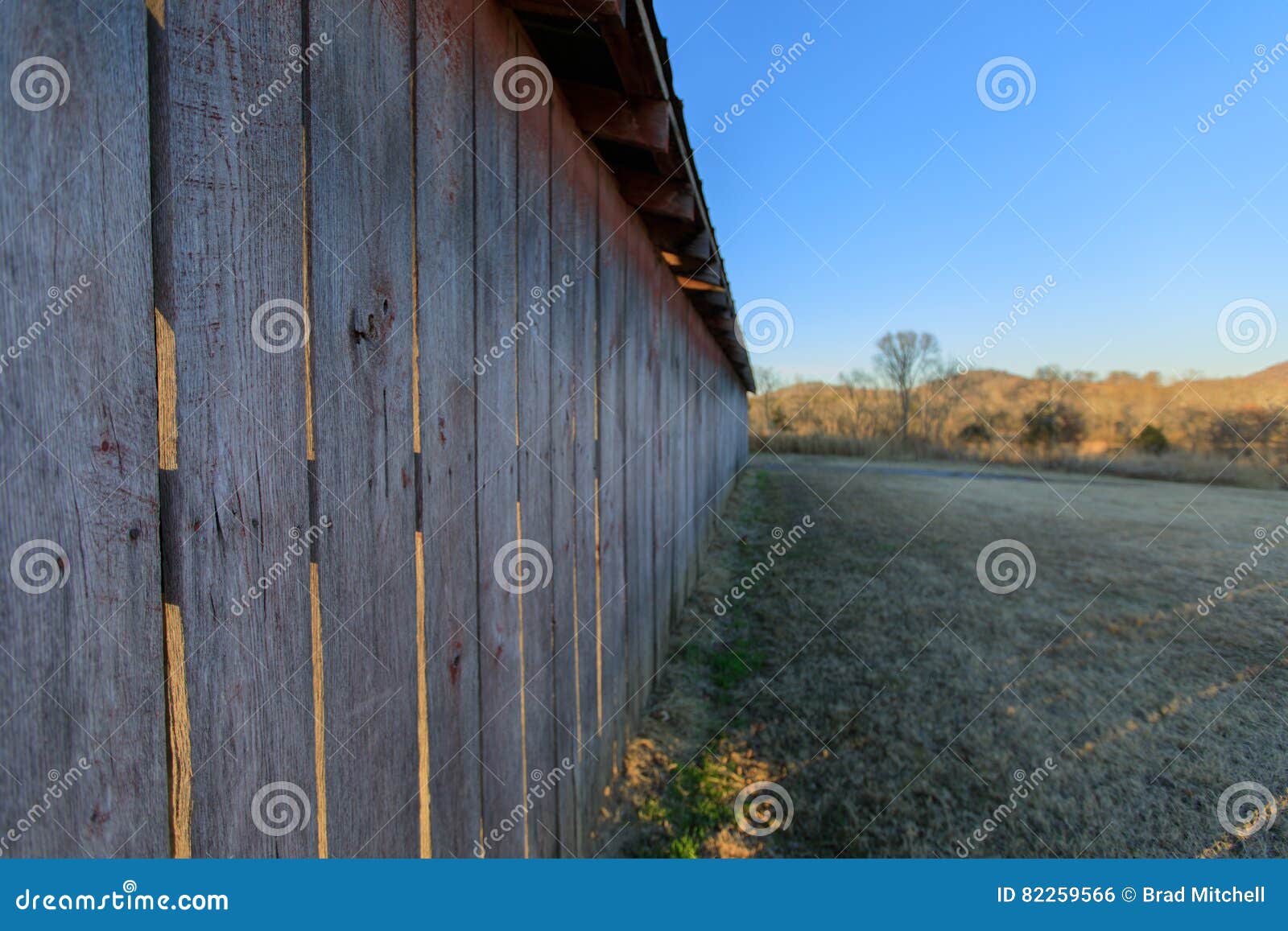 Side of Barn stock photo. Image of tennessee, park, grass - 82259566