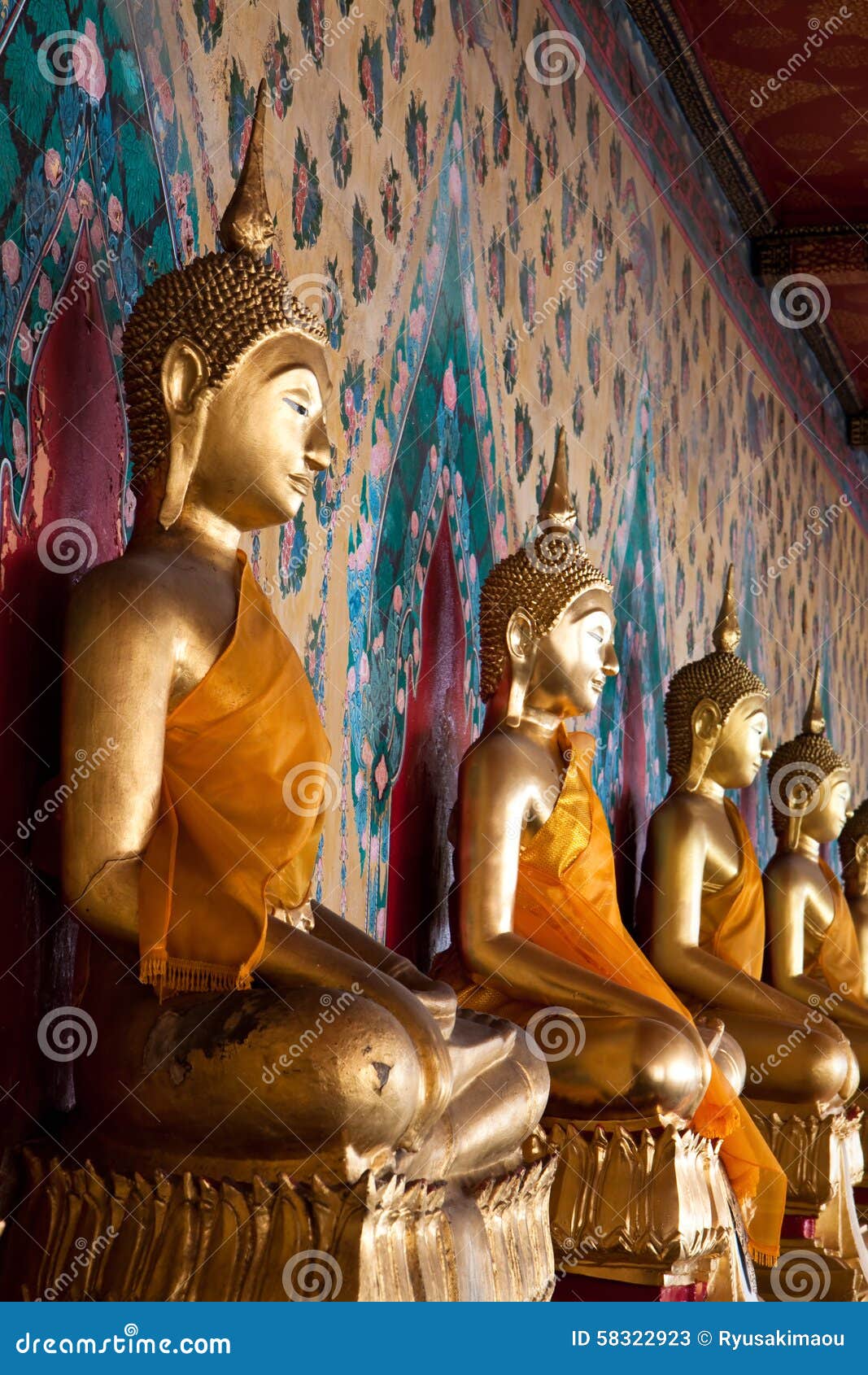 Side of buddhist statue stock image. Image of spiritual - 58322923