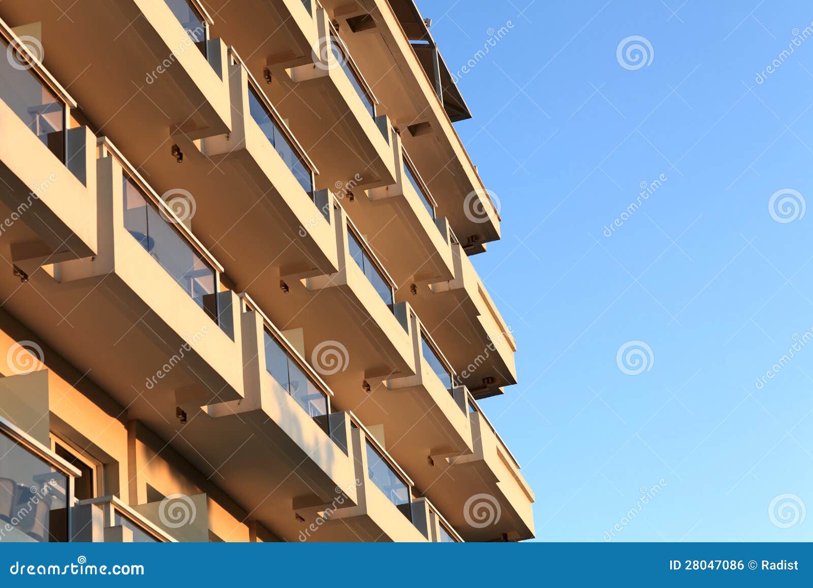 Side of building stock photo. Image of blue, downtown - 28047086