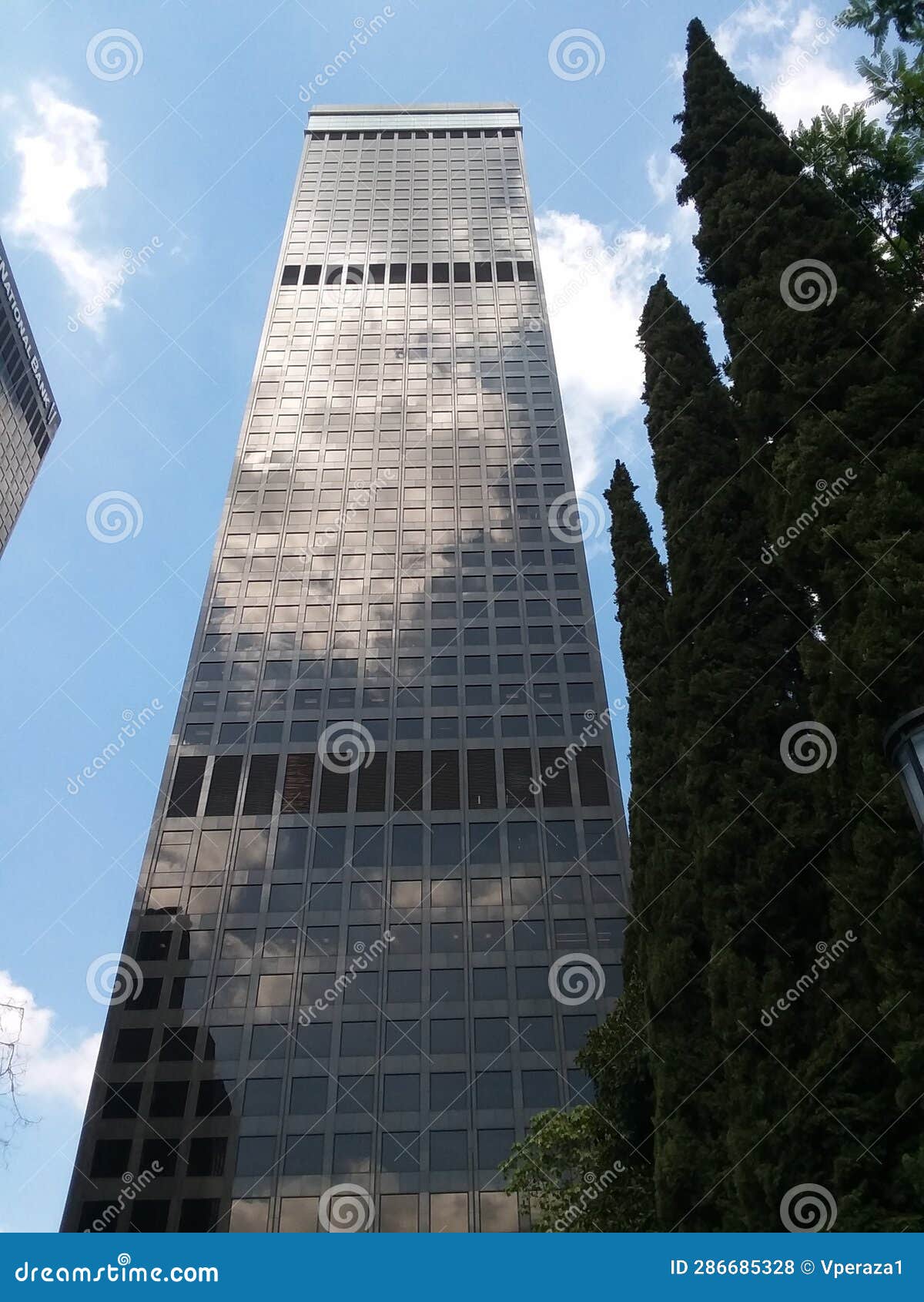 Side of a building stock photo. Image of building, losangeles - 286685328