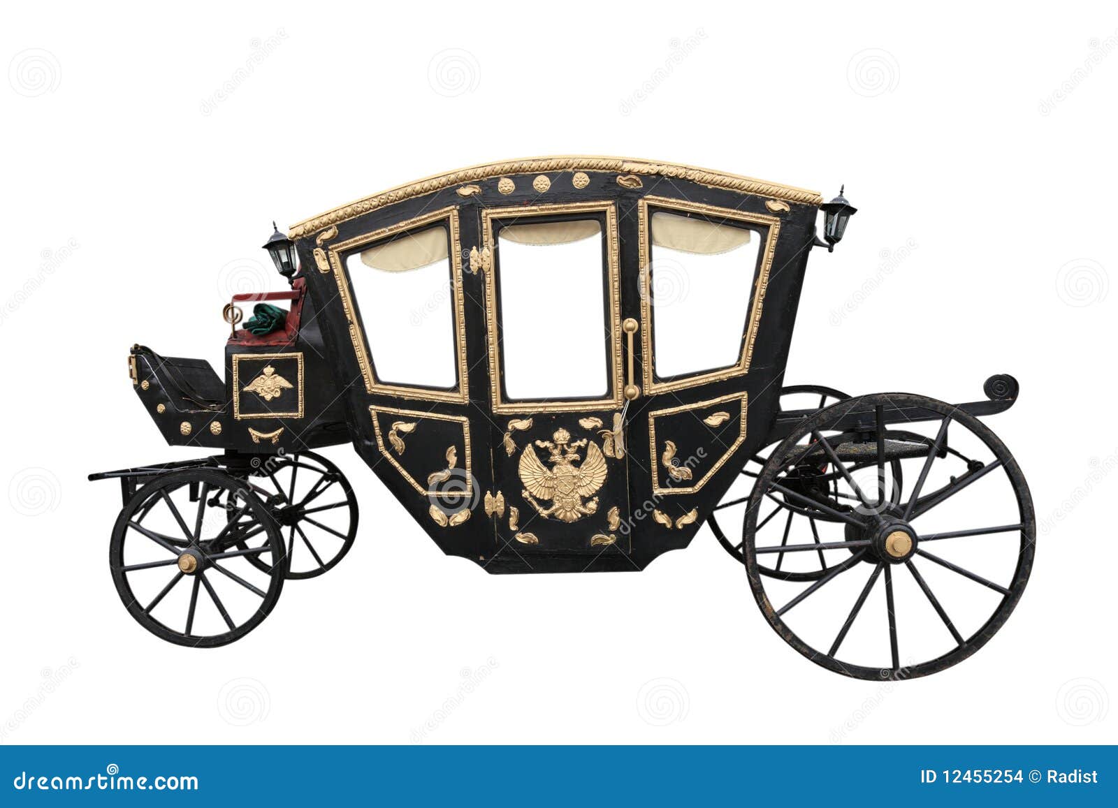 Side of carriage stock photo. Image of horizontal, coach - 12455254