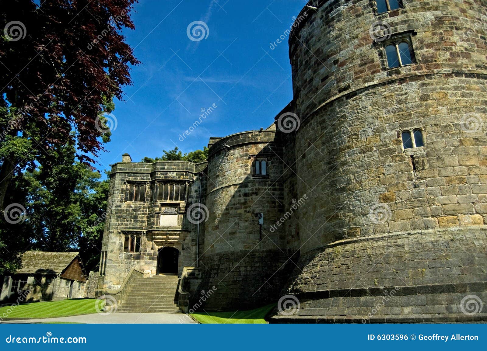 Side of the castle stock photo. Image of architecture - 6303596