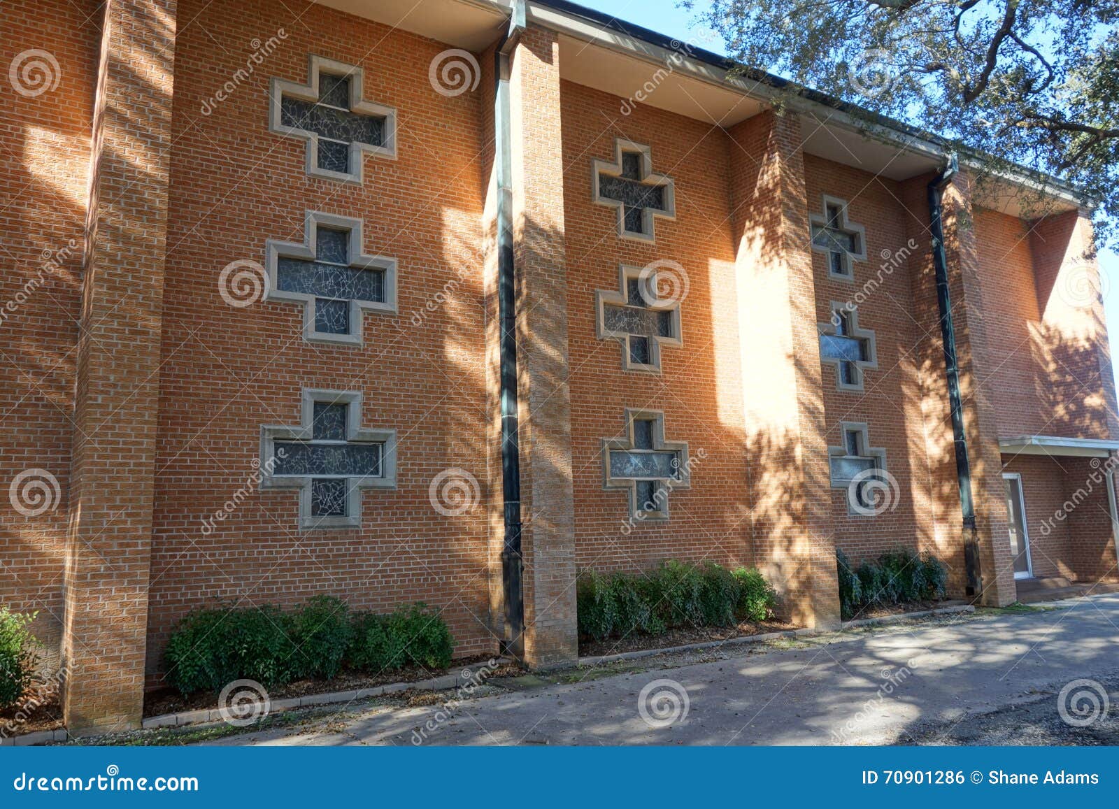 Side of a Church stock photo. Image of meadow, architecture - 70901286