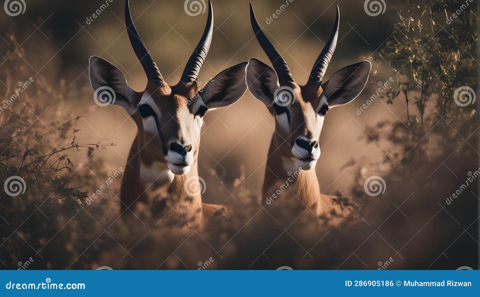 A Side-by-side Comparison of Different Antelope Species, Showcasing ...