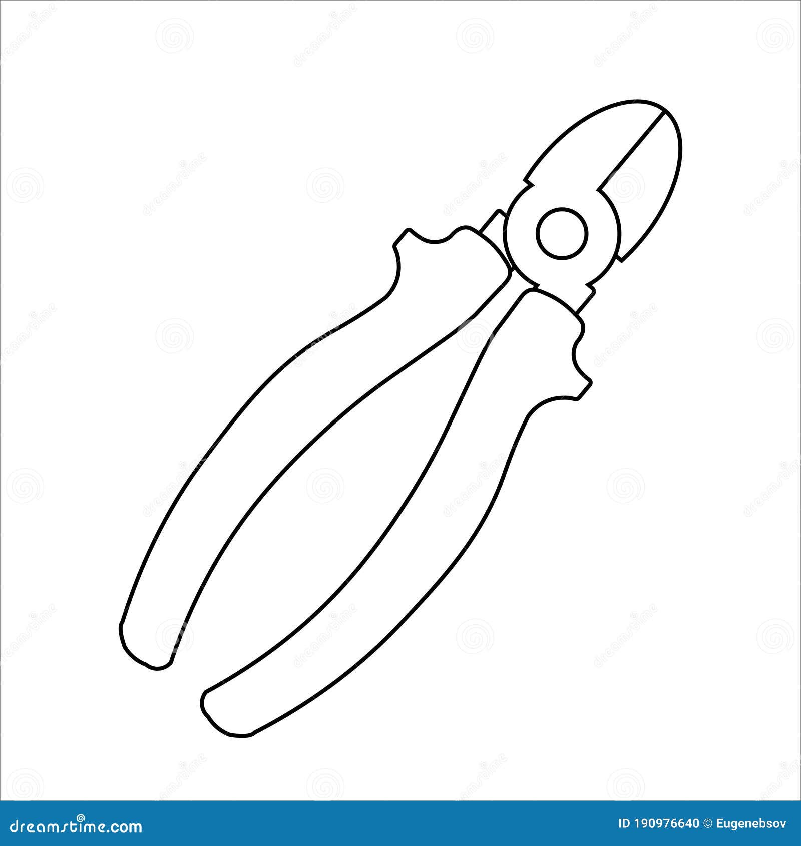 Side Cutting Pliers Drawings