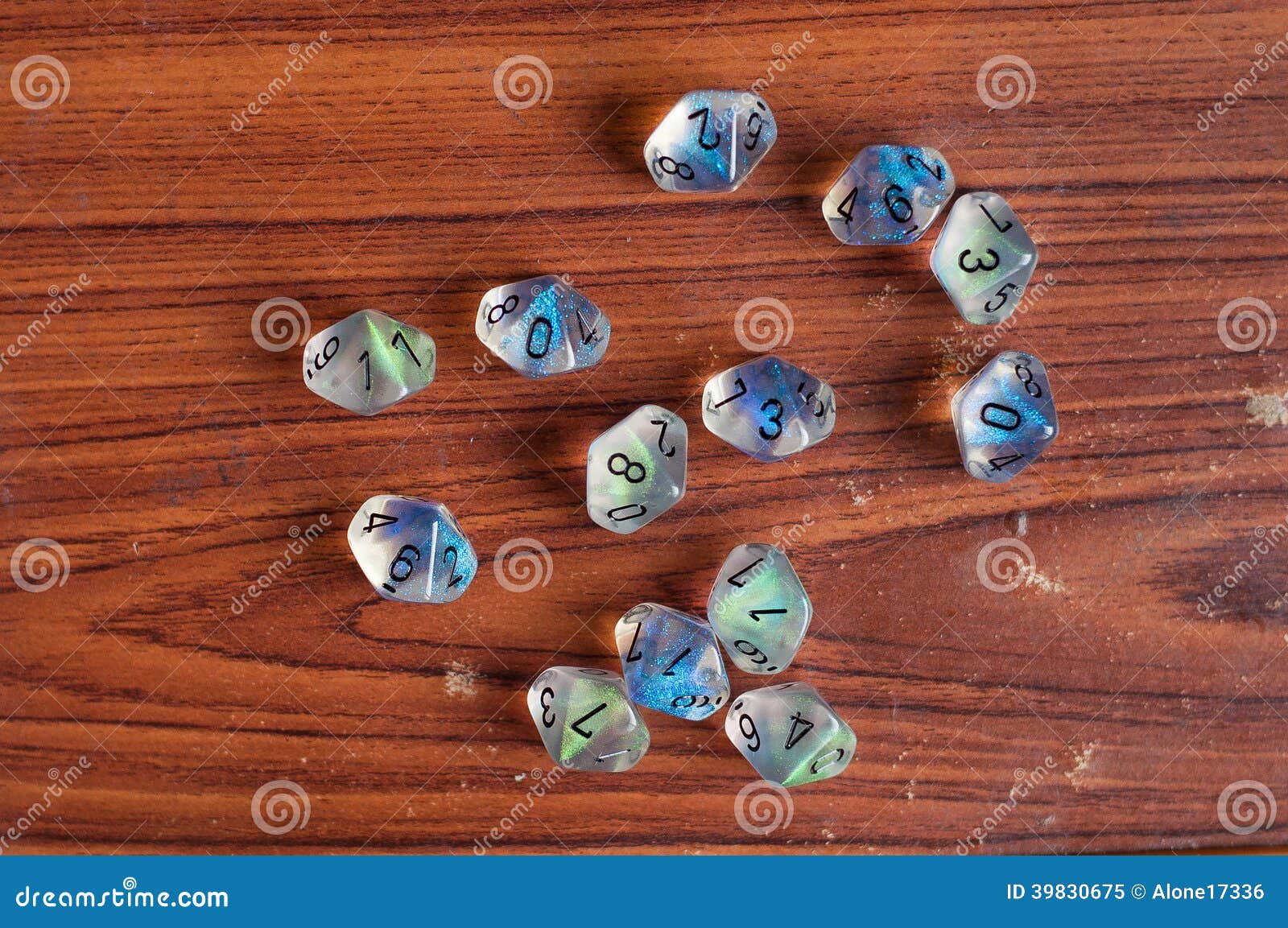 10 side dice stock image. Image of roll, dice, playing - 39830675