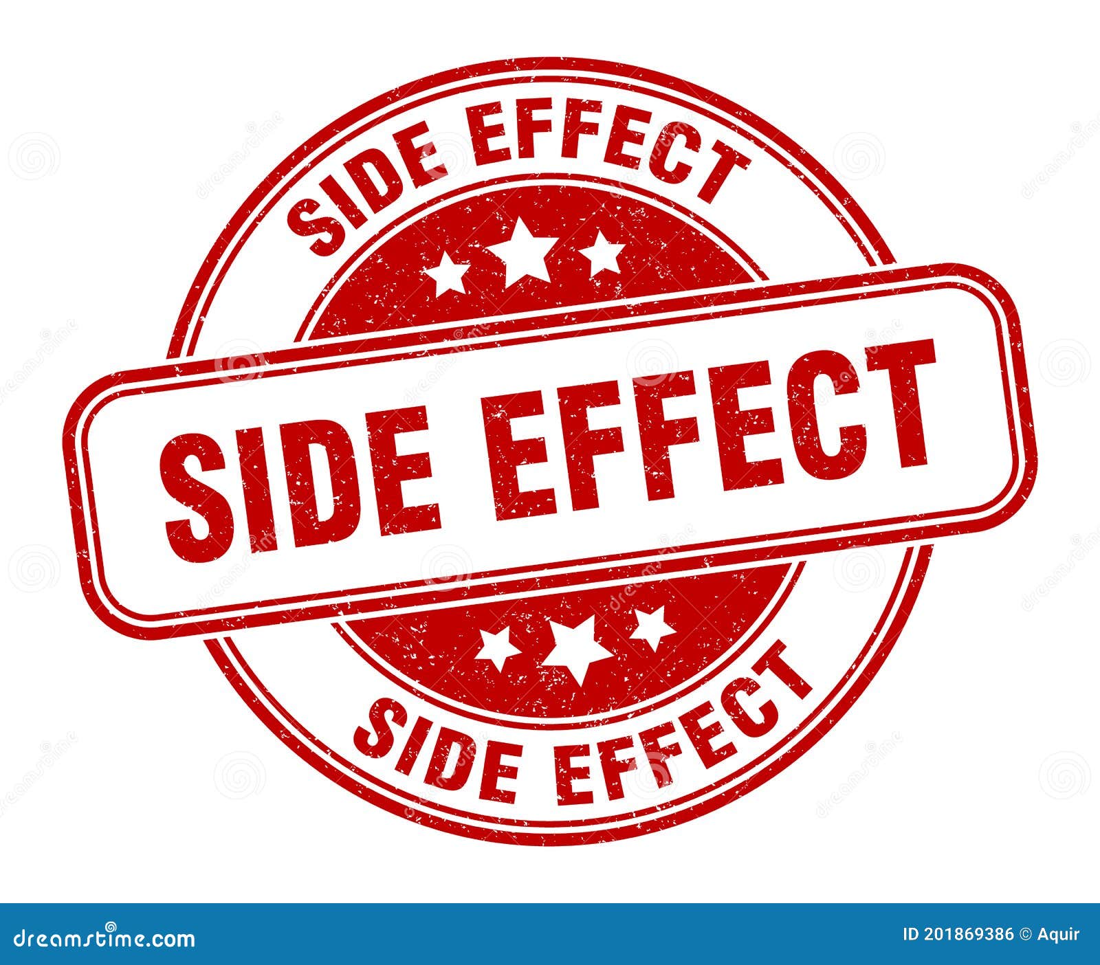 Side Effect Stamp. Side Effect Label. Round Grunge Sign Stock Vector ...
