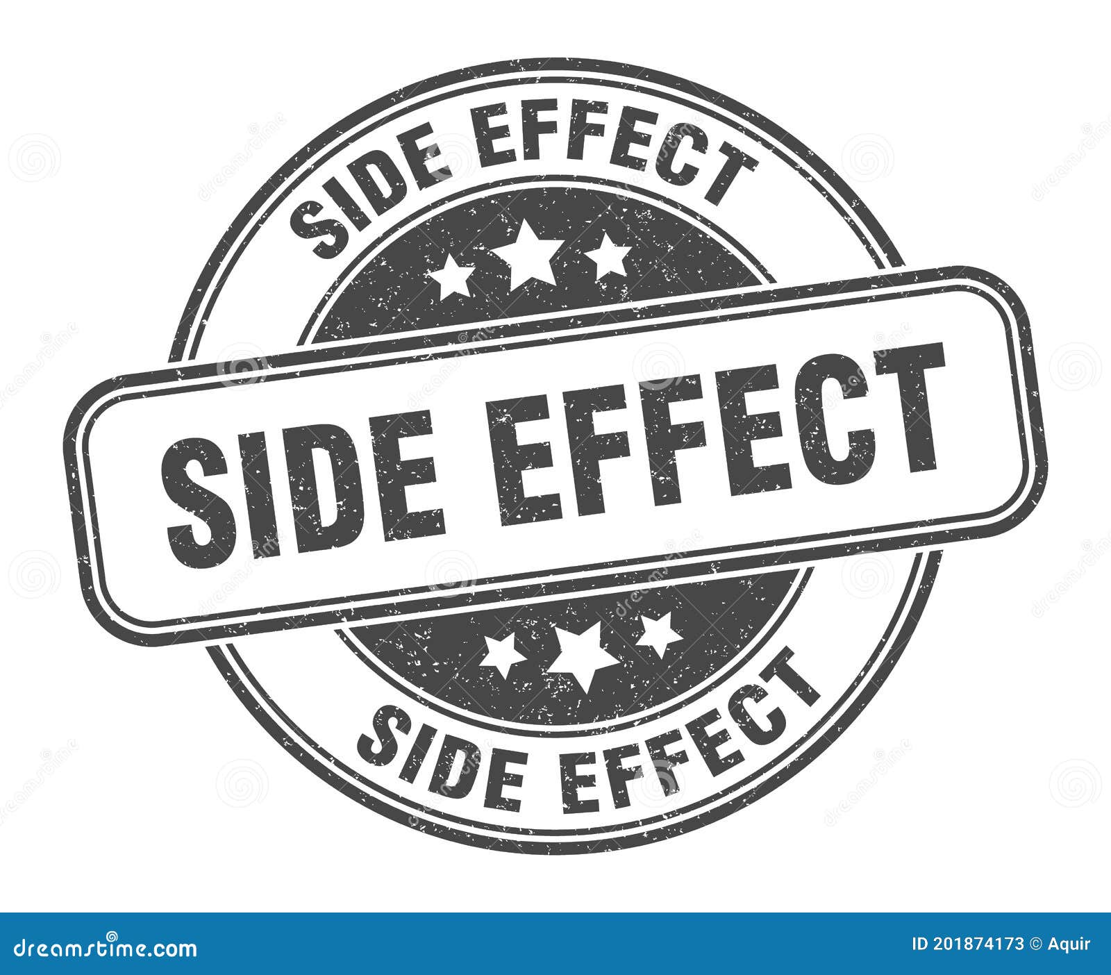 Side Effect Stamp. Side Effect Label. Round Grunge Sign Stock Vector ...