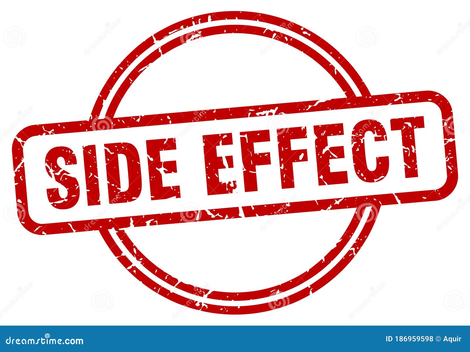 Side Effect Stamp. Side Effect Round Vintage Grunge Label Stock Vector ...