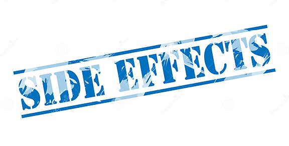 Side effects blue stamp stock illustration. Illustration of texture ...