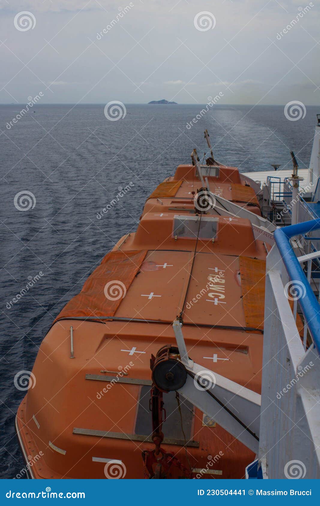 Side of a lifeboat ferry editorial photo. Image of anchored - 230504441