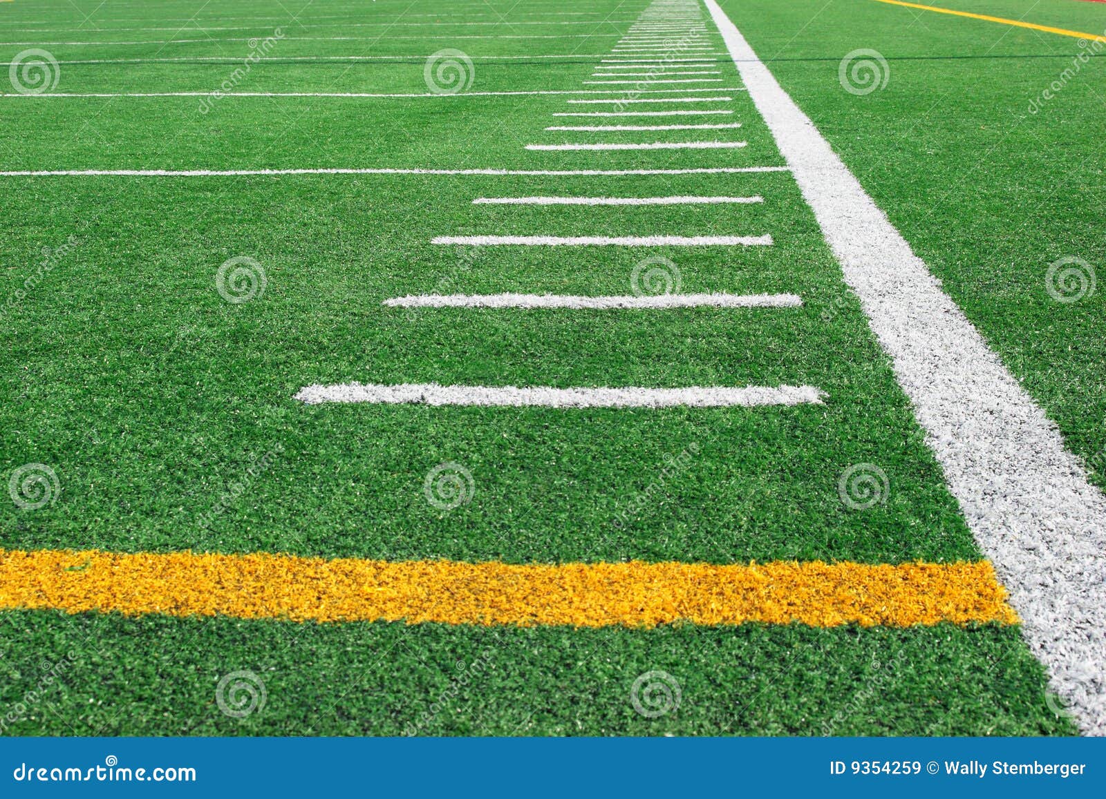 Side lines stock image. Image of mark, marker, yard, side - 9354259