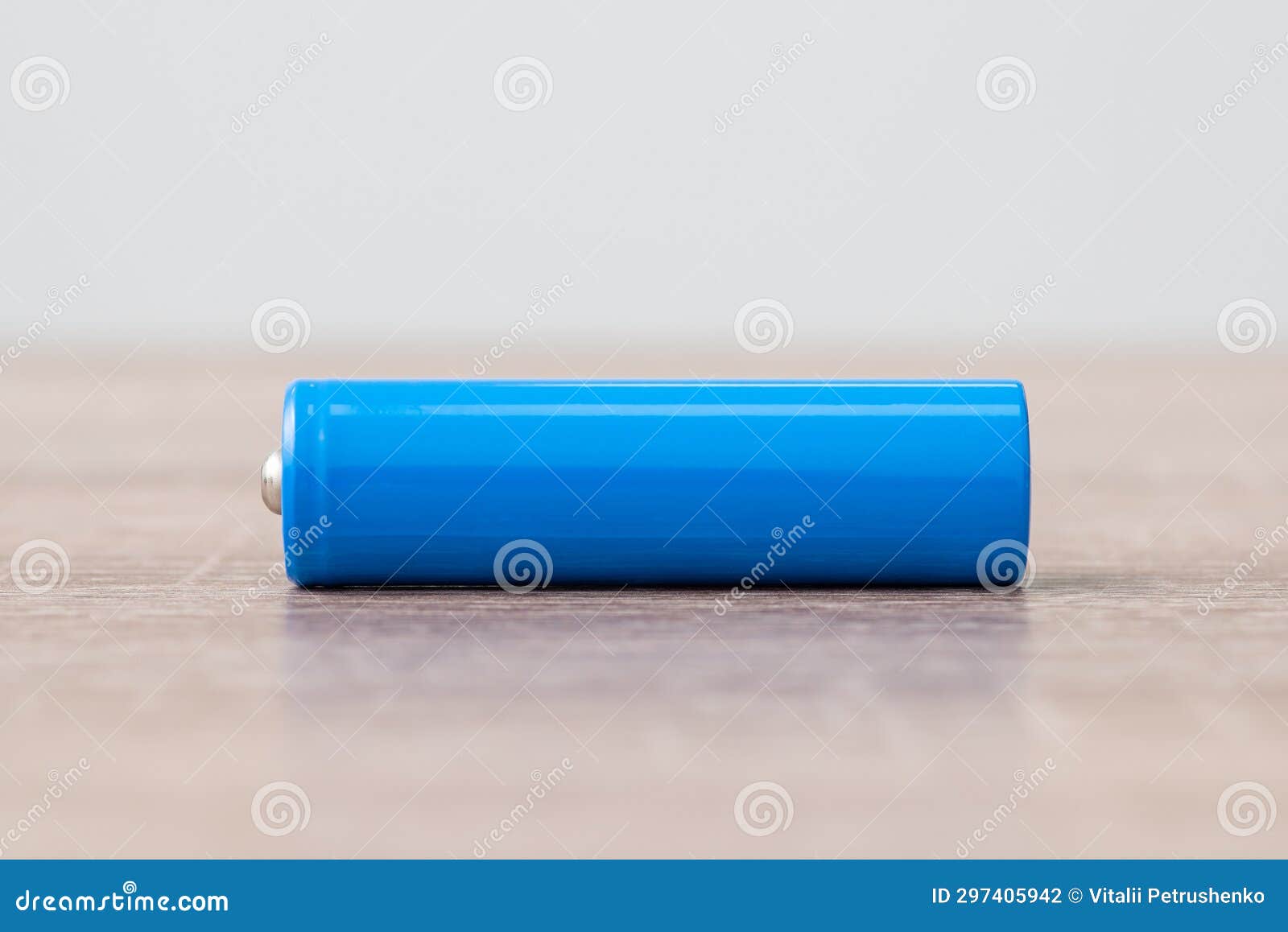 Side of 18650 Lithium-ion Battery on Table Stock Photo - Image of ...