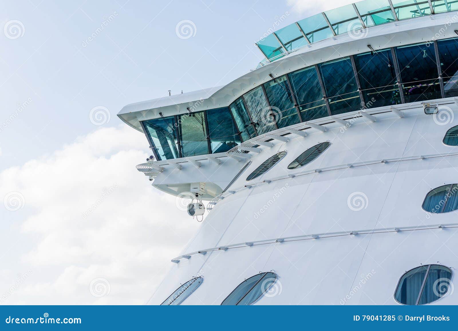 Side of Navigation Bridge stock image. Image of transportation - 79041285