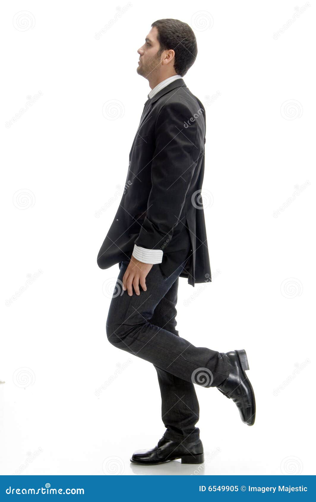 Side Pose Of Girl With Dumbbells Working Out Royalty-Free Stock Image ...