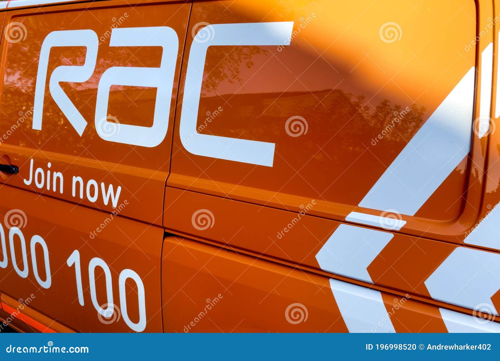 The Side of an RAC Breakdown Van Editorial Image - Image of company ...