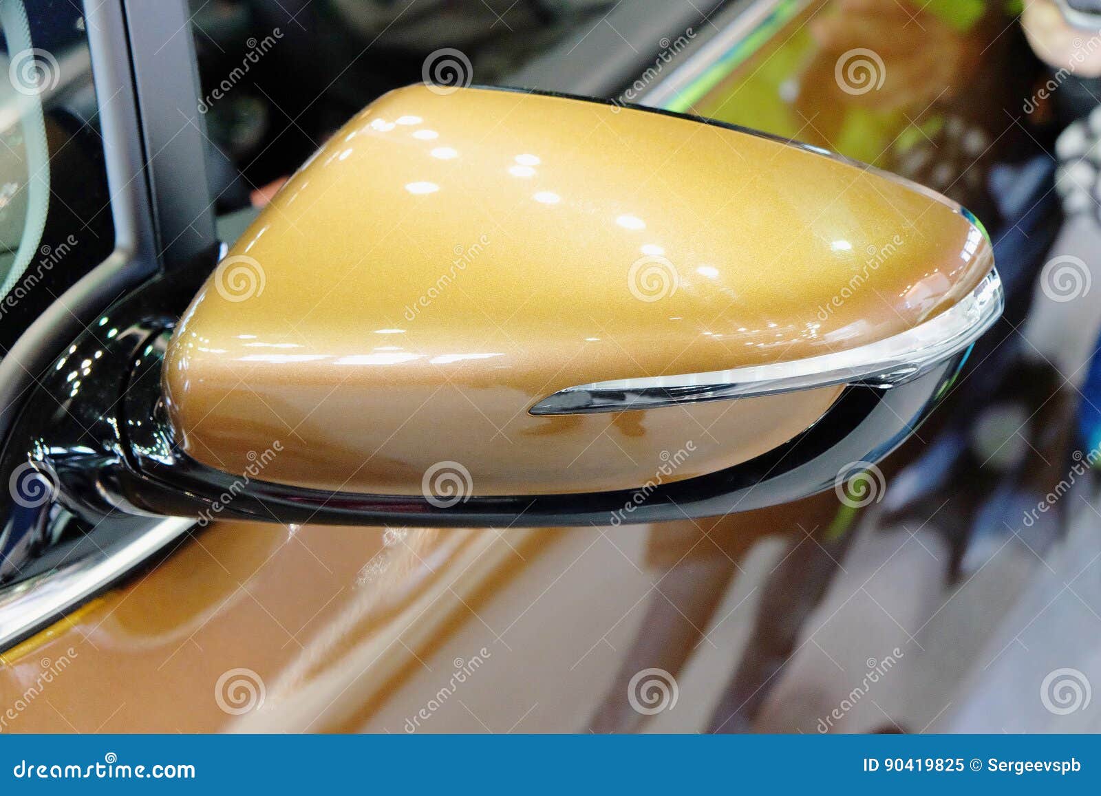 Side rear view mirror stock image. Image of sideview - 90419825