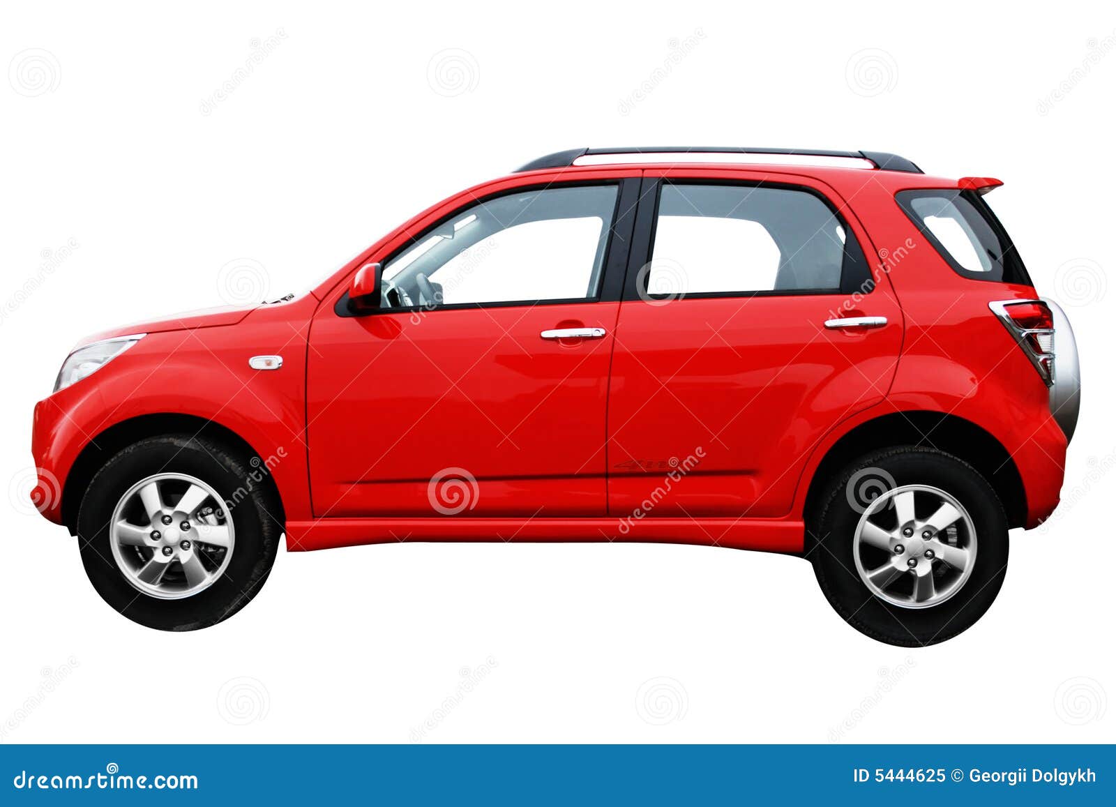 Side of a red modern car stock image. Image of exterior - 5444625
