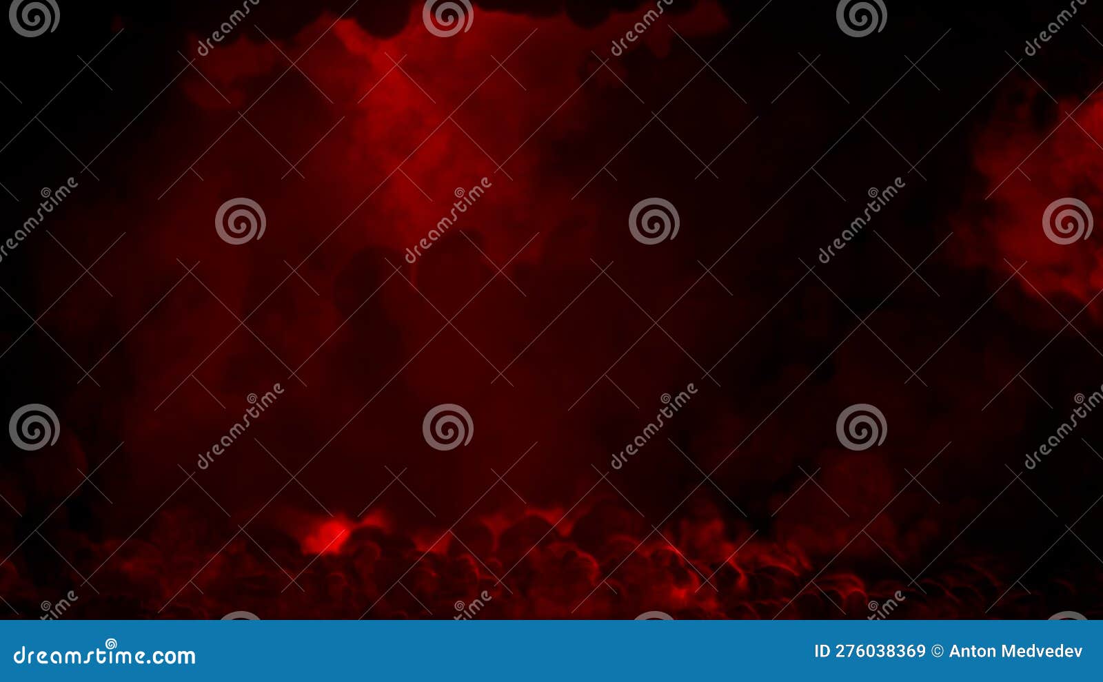 Side Red Smoke or Clouds Frame for Content, Isolated - Abstract 3D ...