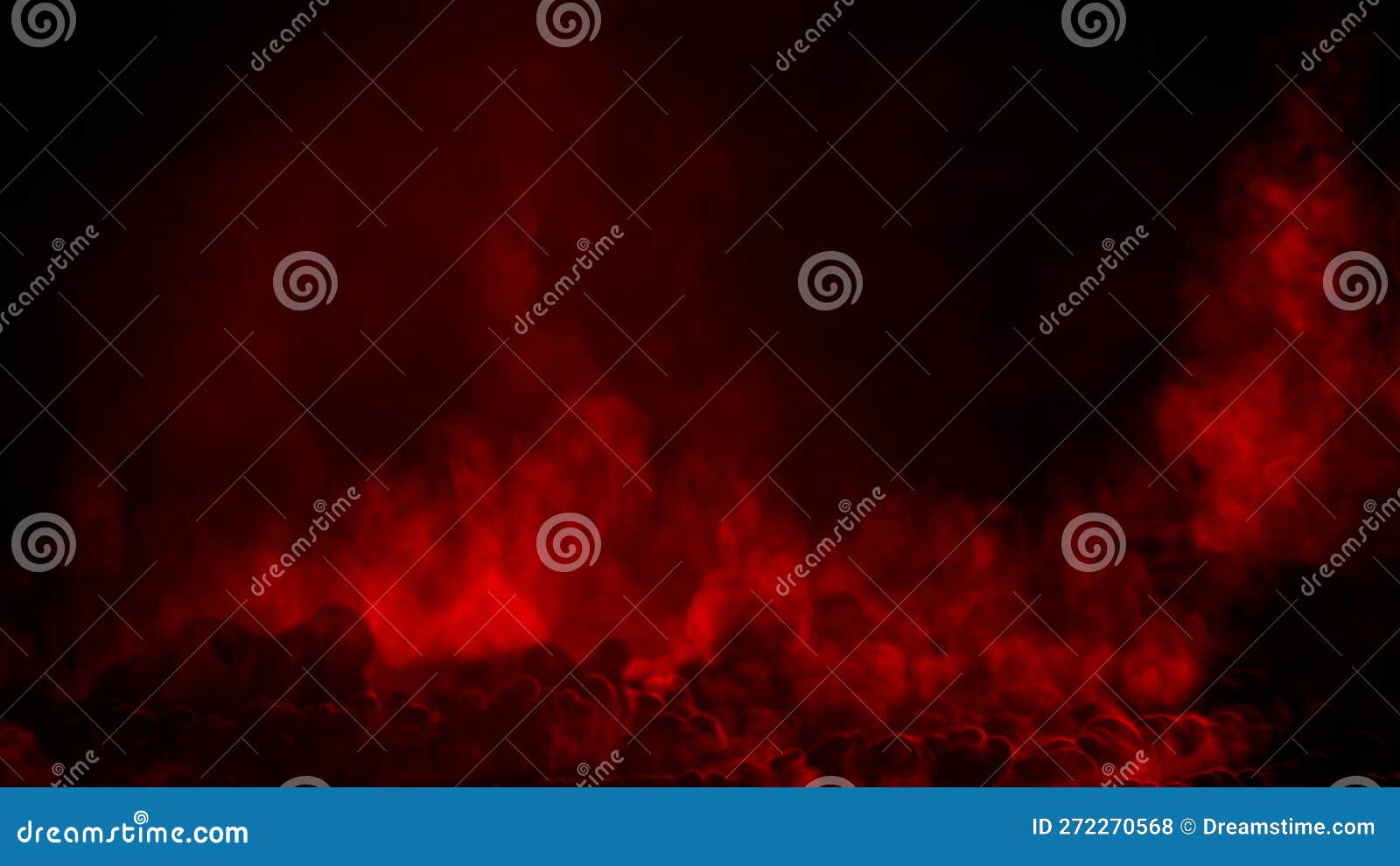 Side Red Smoke or Clouds Frame for Content, Isolated - Abstract 3D ...