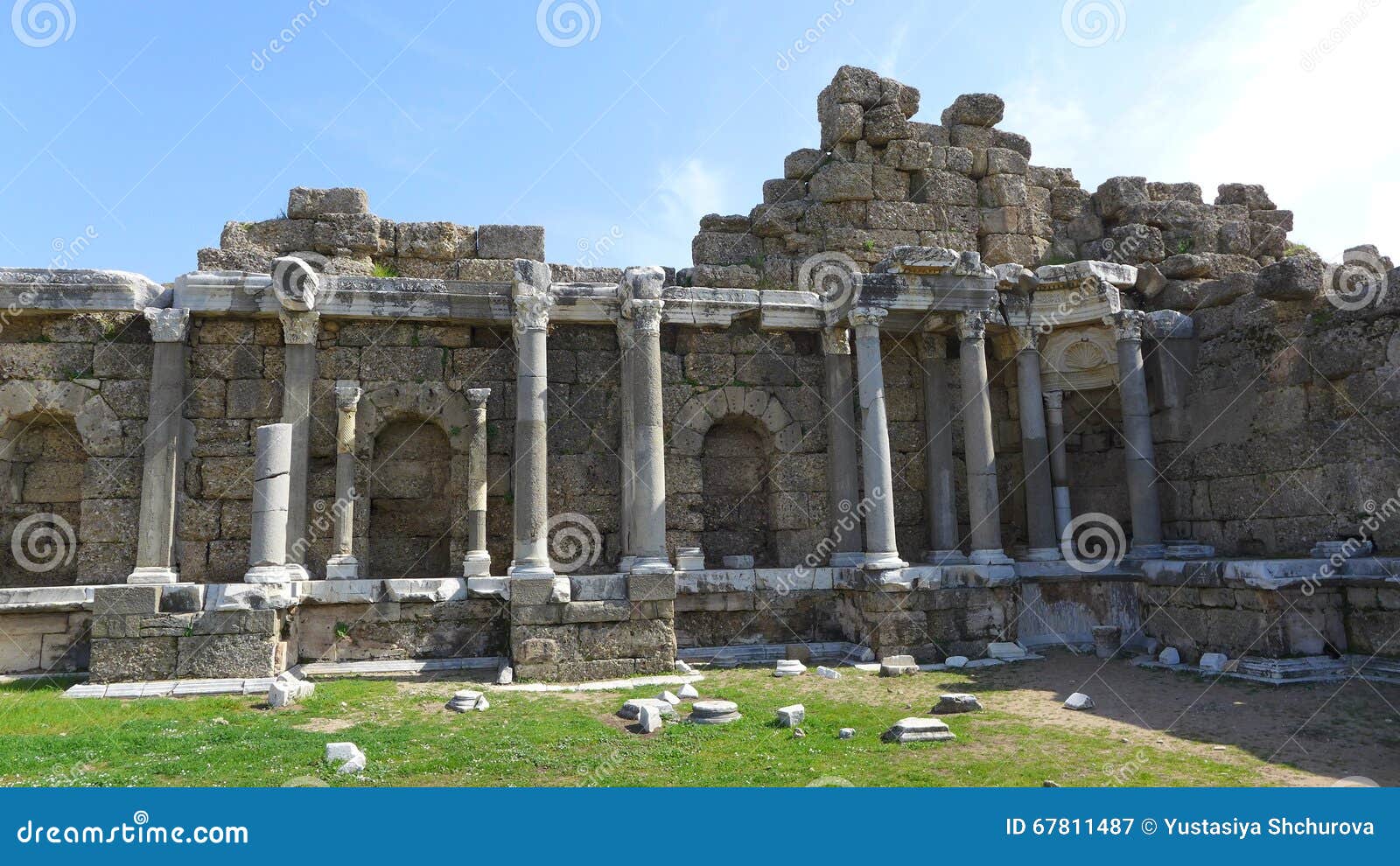 Side editorial photography. Image of archeology, ruins - 67811487