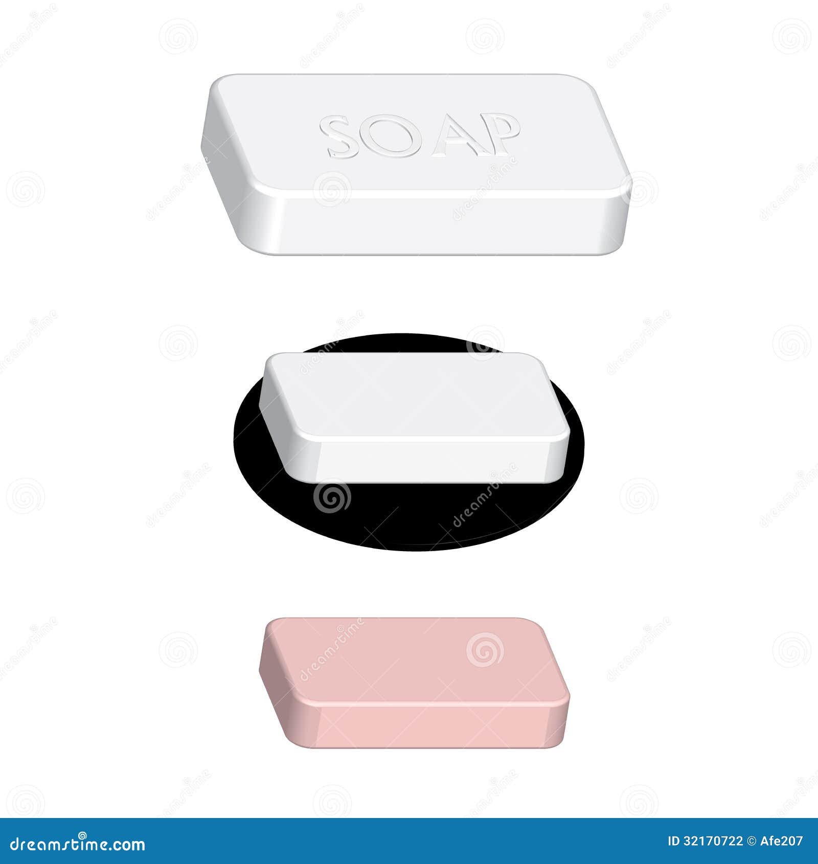 Side soap stock vector. Illustration of color, bathroom - 32170722