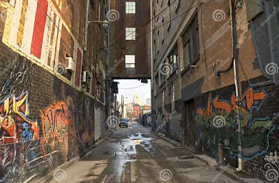 Side street stock photo. Image of architecture, toronto - 12581202