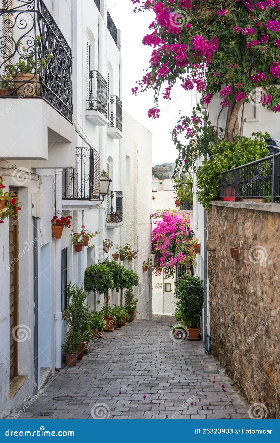 Mojacar Village Stock Image | CartoonDealer.com #25069075