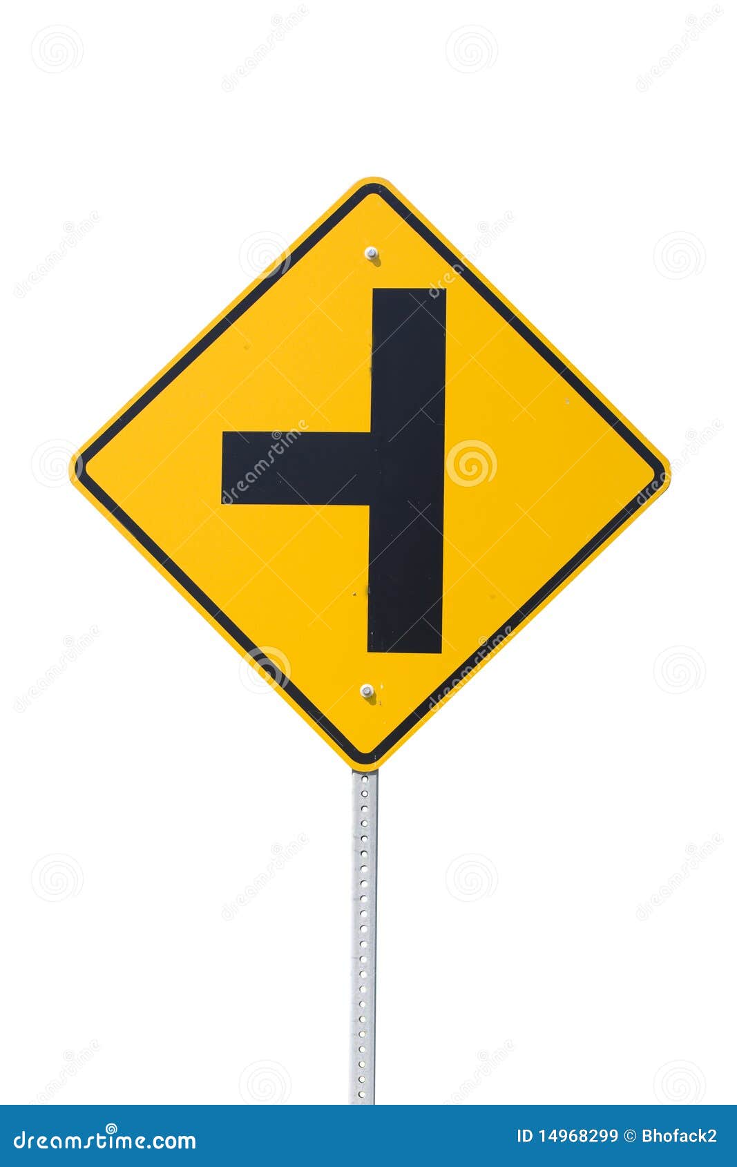 Side Street Sign stock image. Image of street, warning - 14968299