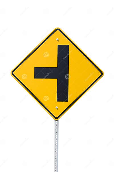 Side Street Sign stock image. Image of street, warning - 14968299