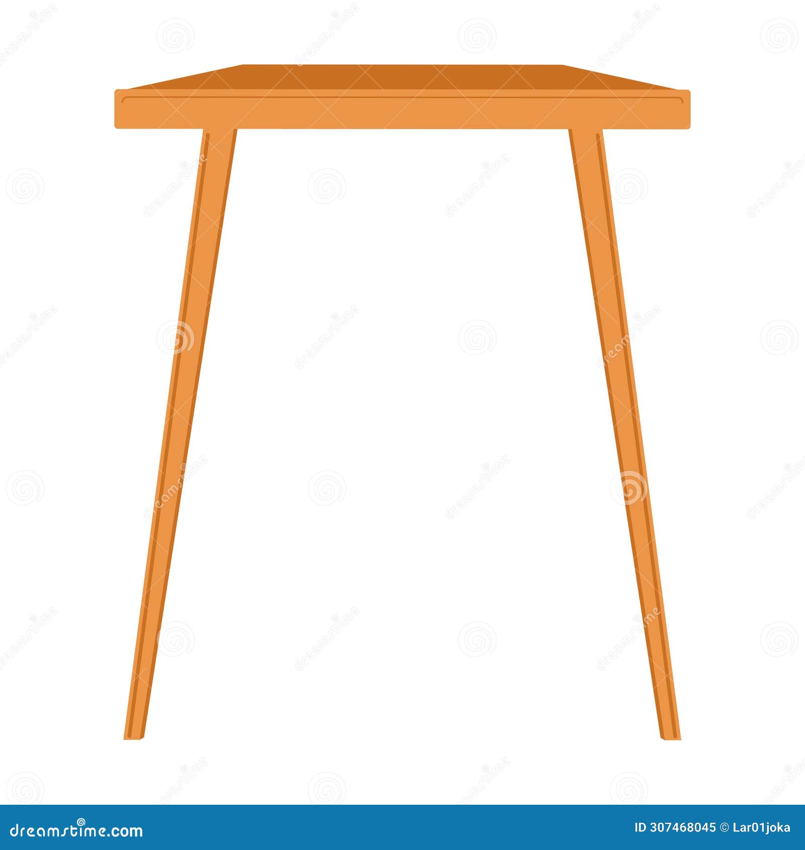 Side Table Icon Home Decor Vector Stock Vector - Illustration of wood ...