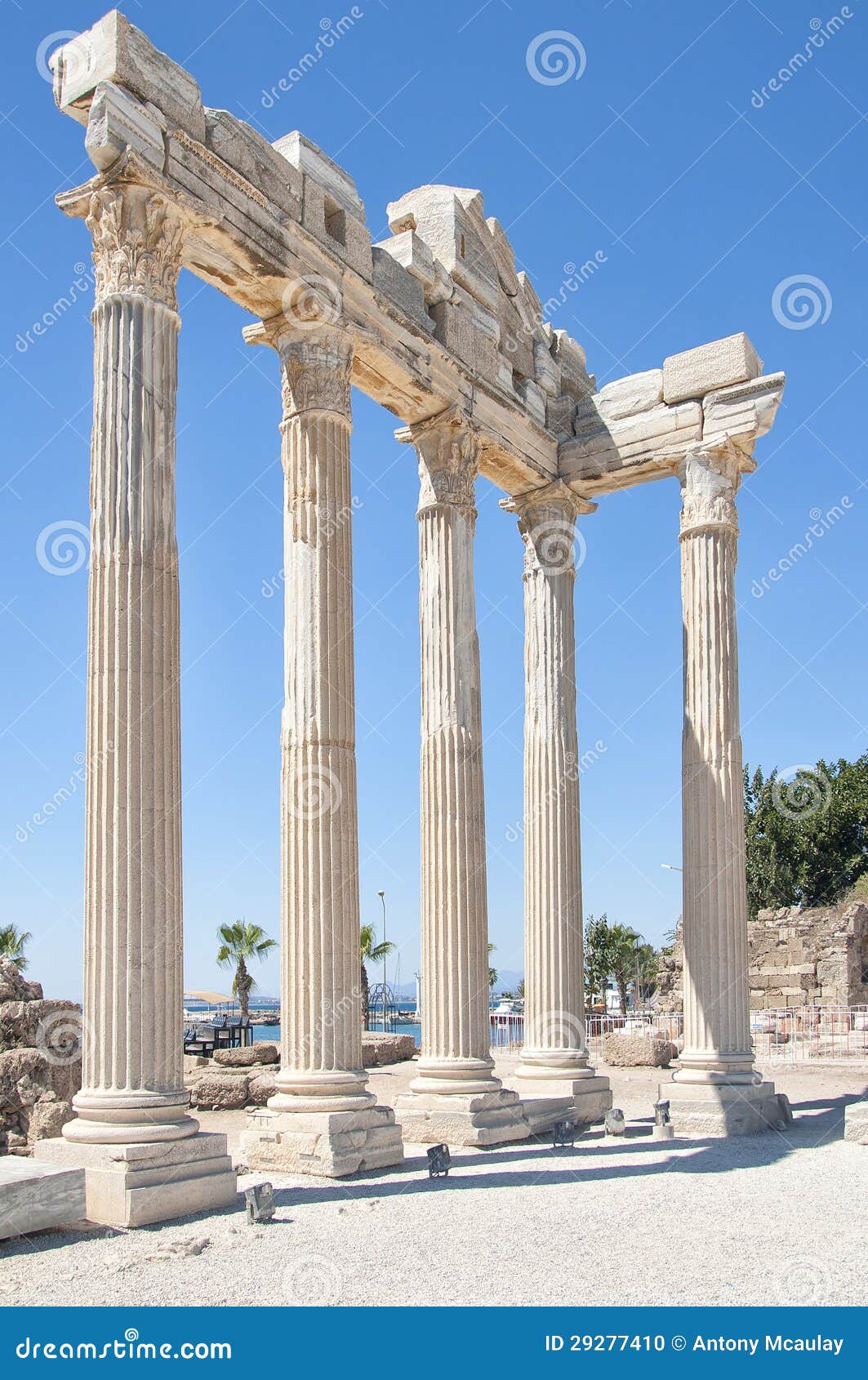 Side Temple of Apollo 10 stock photo. Image of gods, empire - 29277410