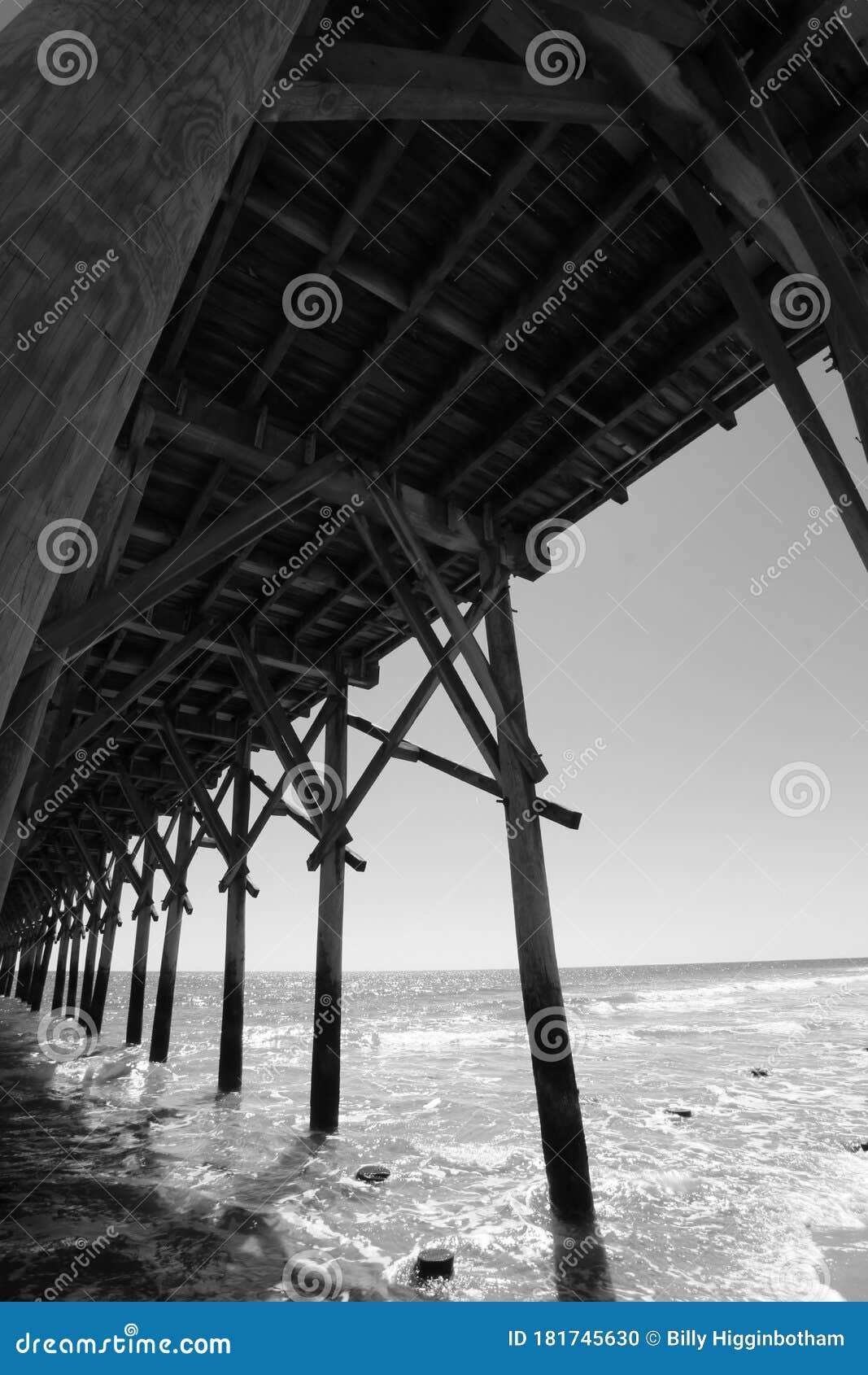 Side tilt pier stock photo. Image of lighting, white - 181745630