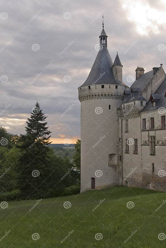 Side tower of a castle stock photo. Image of architecture - 2985120