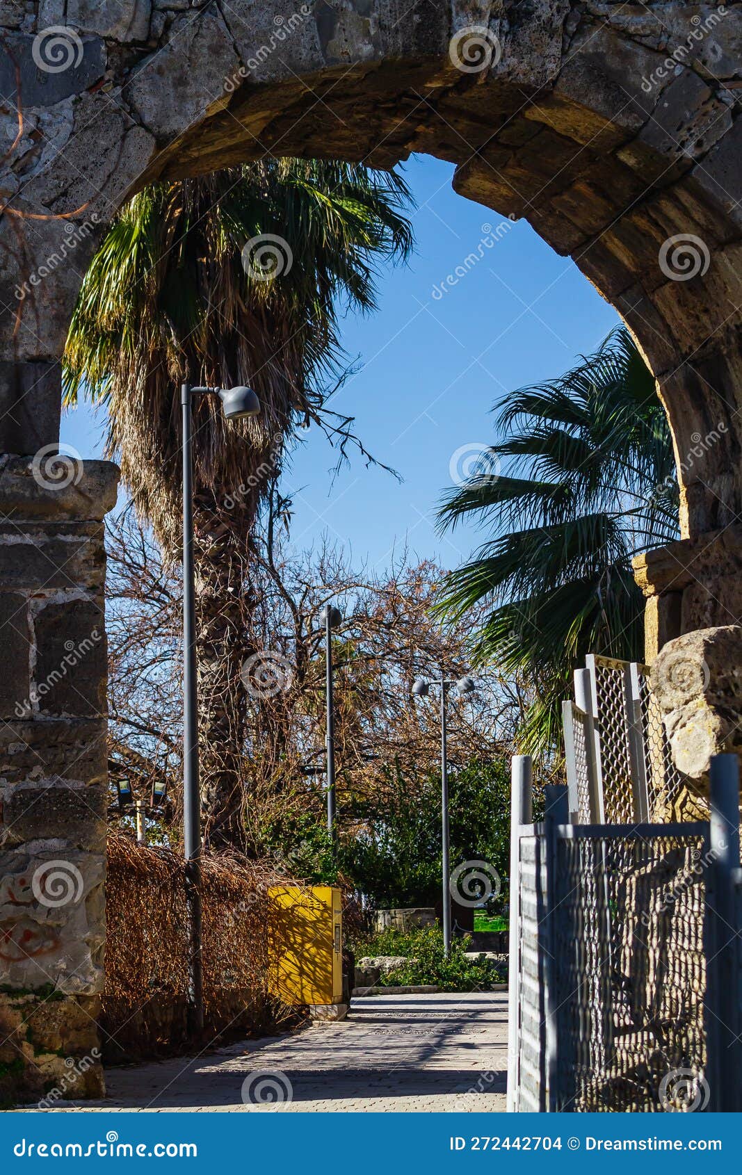 Side, Turkey editorial stock image. Image of corridor - 272442704
