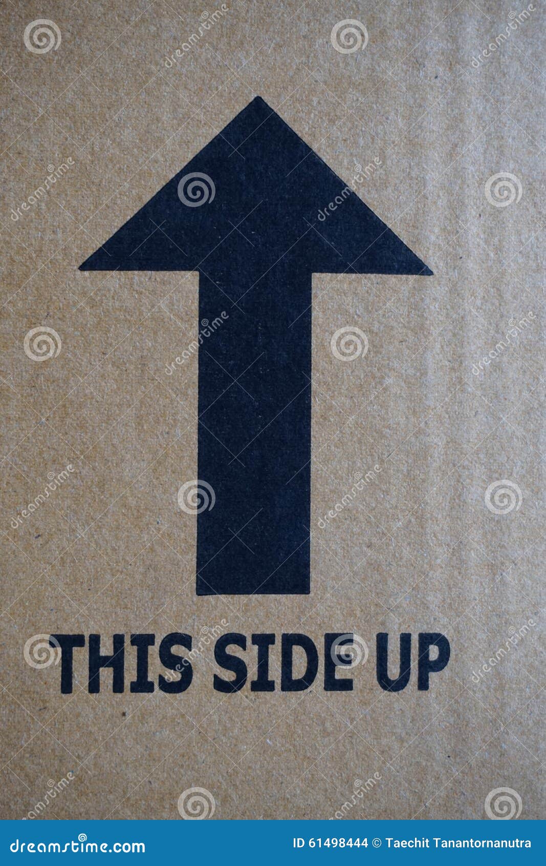 This side up sign stock photo. Image of stamp, care, print - 61498444