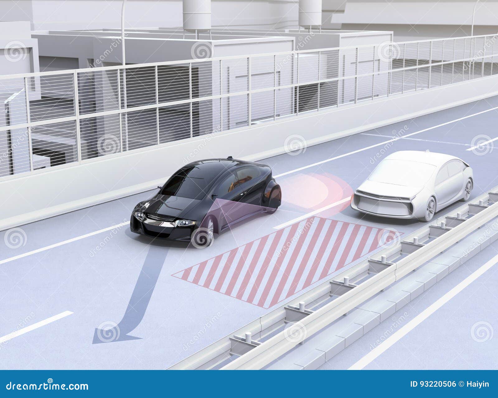 Lane Assist Icon In Car Dashboard. Warning Dashboard Sign/light. Vector ...