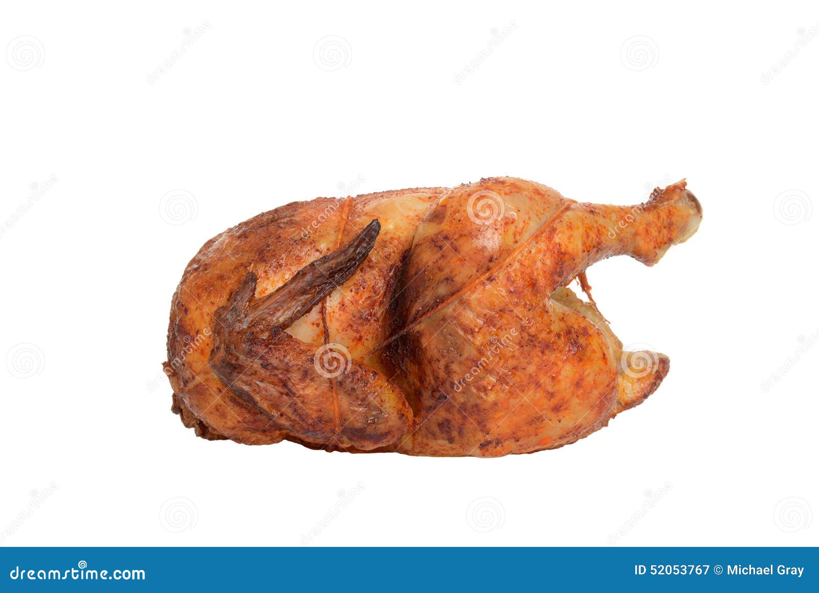 Side View Barbecue Roast Chicken Stock Image - Image of cuisine, cooked ...