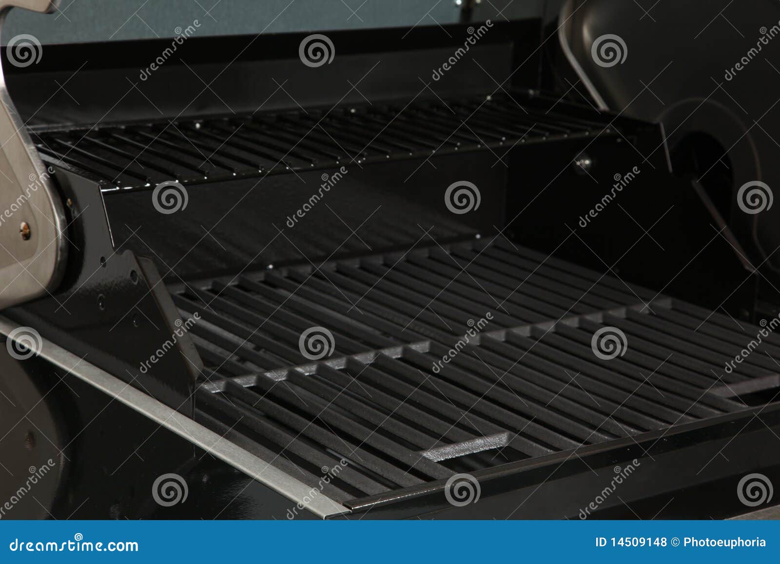 Side View of BBQ Surface stock photo. Image of rack, food - 14509148