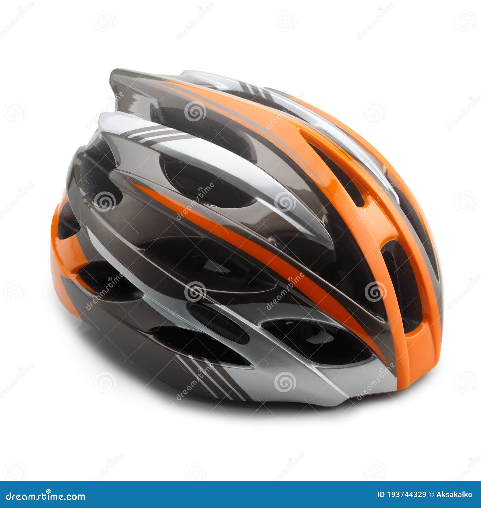 Side View of Bike Helmet stock image. Image of closeup - 193744329