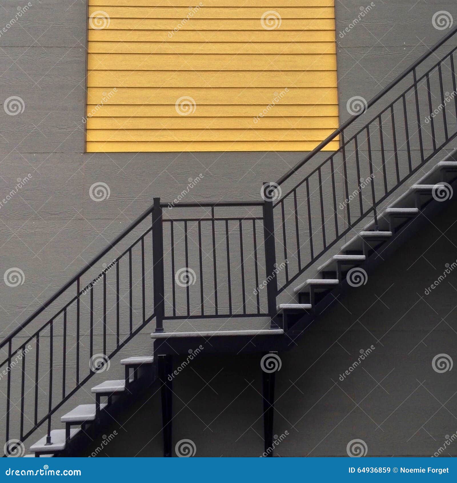 Side view of black stairs stock image. Image of graphic - 64936859
