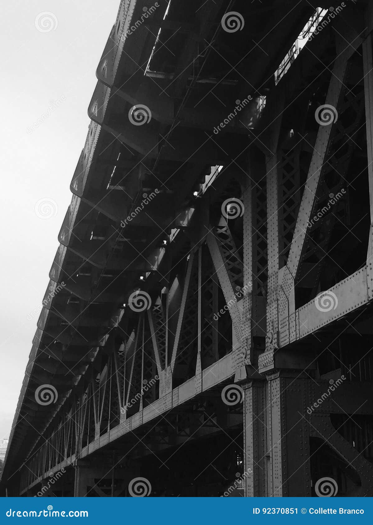 Side view of a Bridge stock image. Image of engineer - 92370851