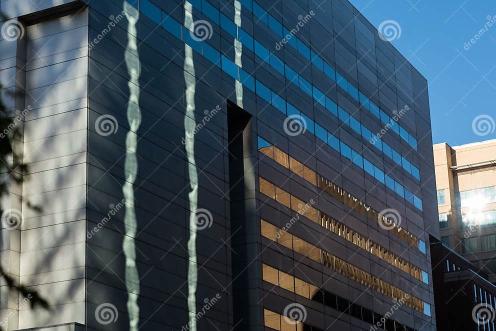 Side view of buildings stock photo. Image of commercial - 255500966