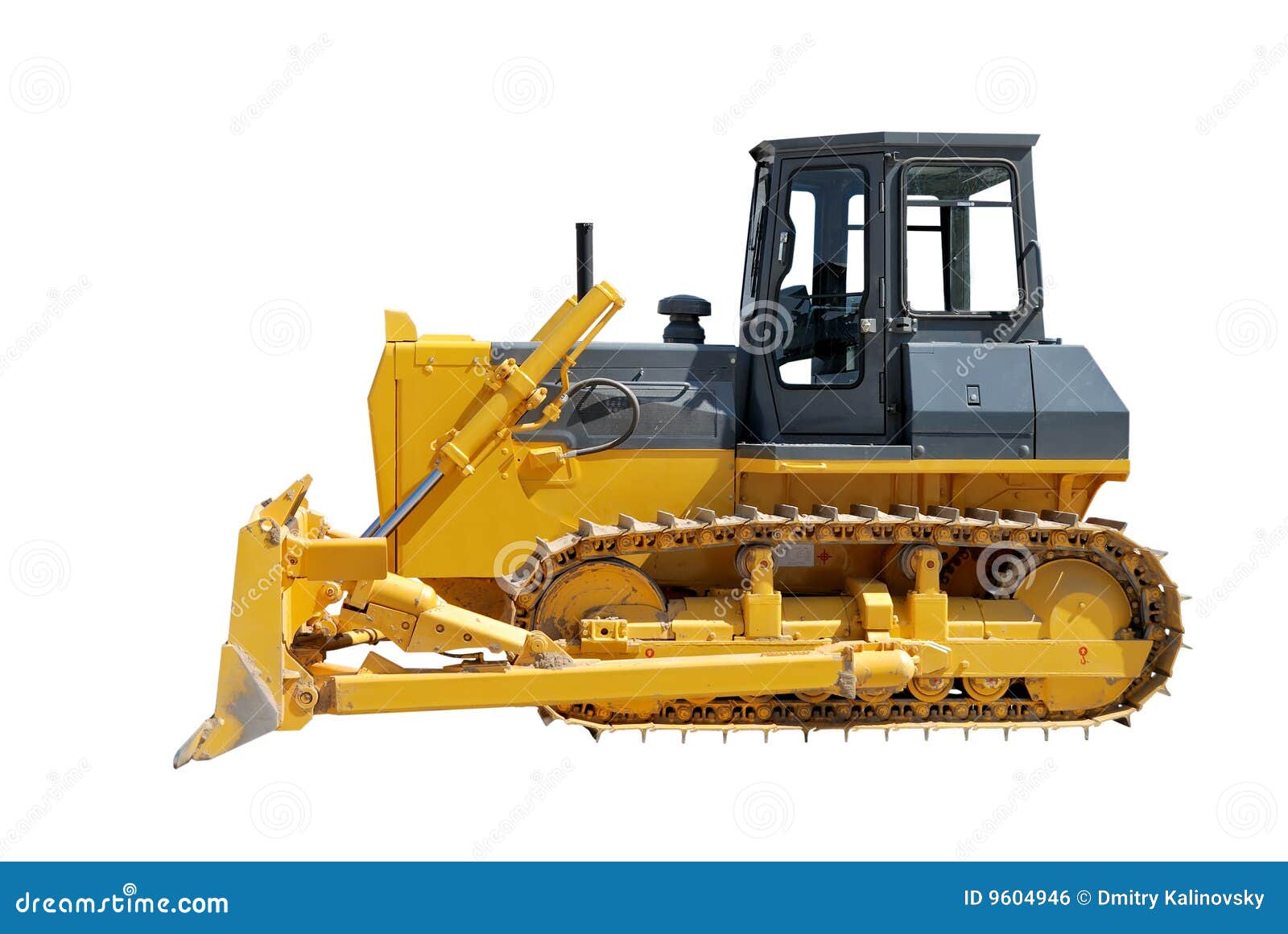 Bulldozer Side View