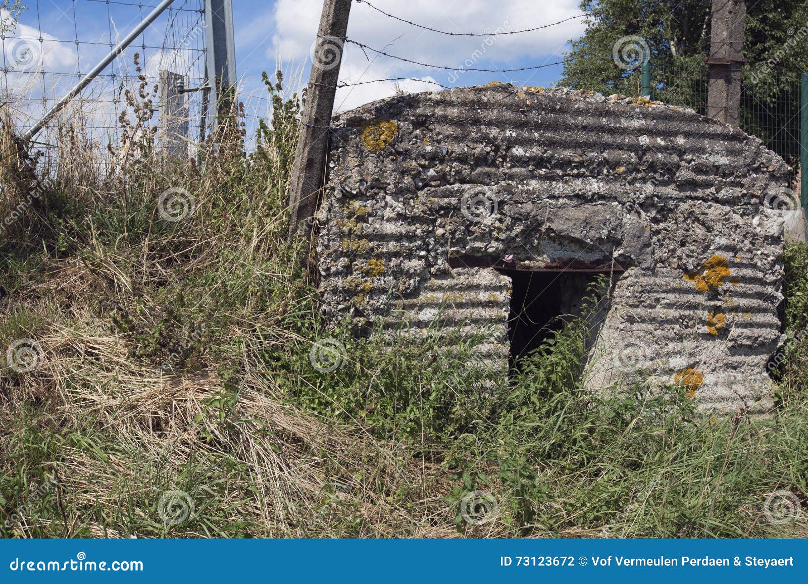 Side View of Bunker Wimbledon Editorial Photography - Image of battle ...