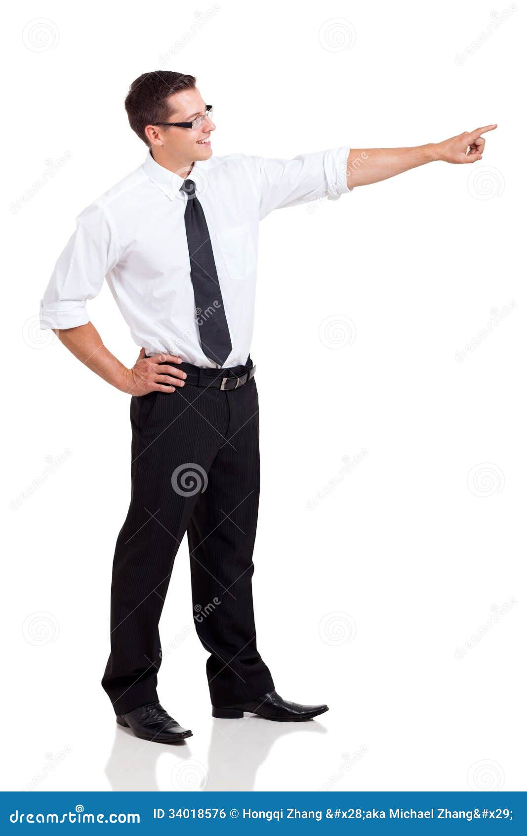 Side View Businessman Pointing Stock Photo - Image of elegant ... Side View Businessman Pointing Stock Photo - Image of elegant ...