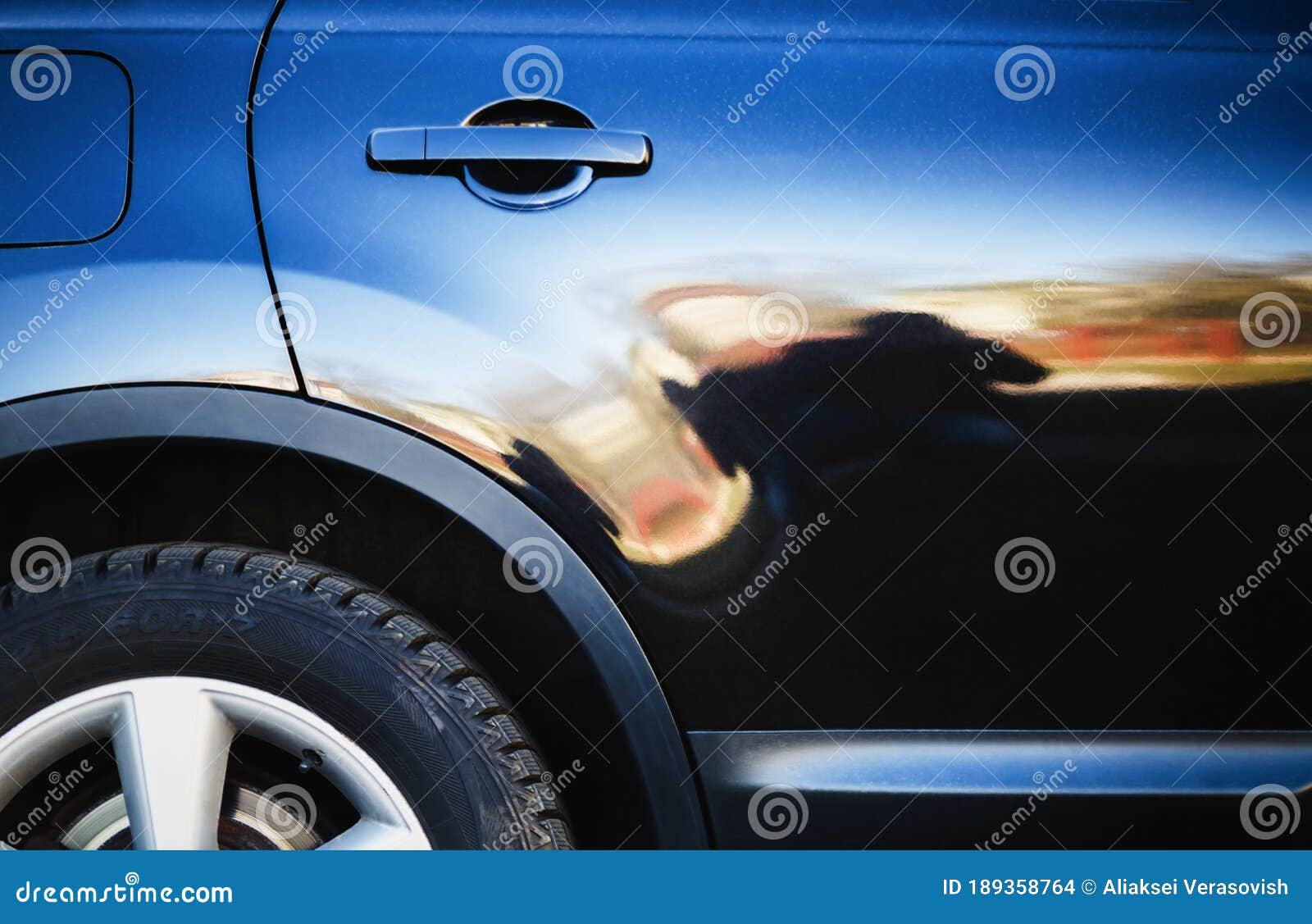 Side view of car stock photo. Image of revival, luxury - 189358764