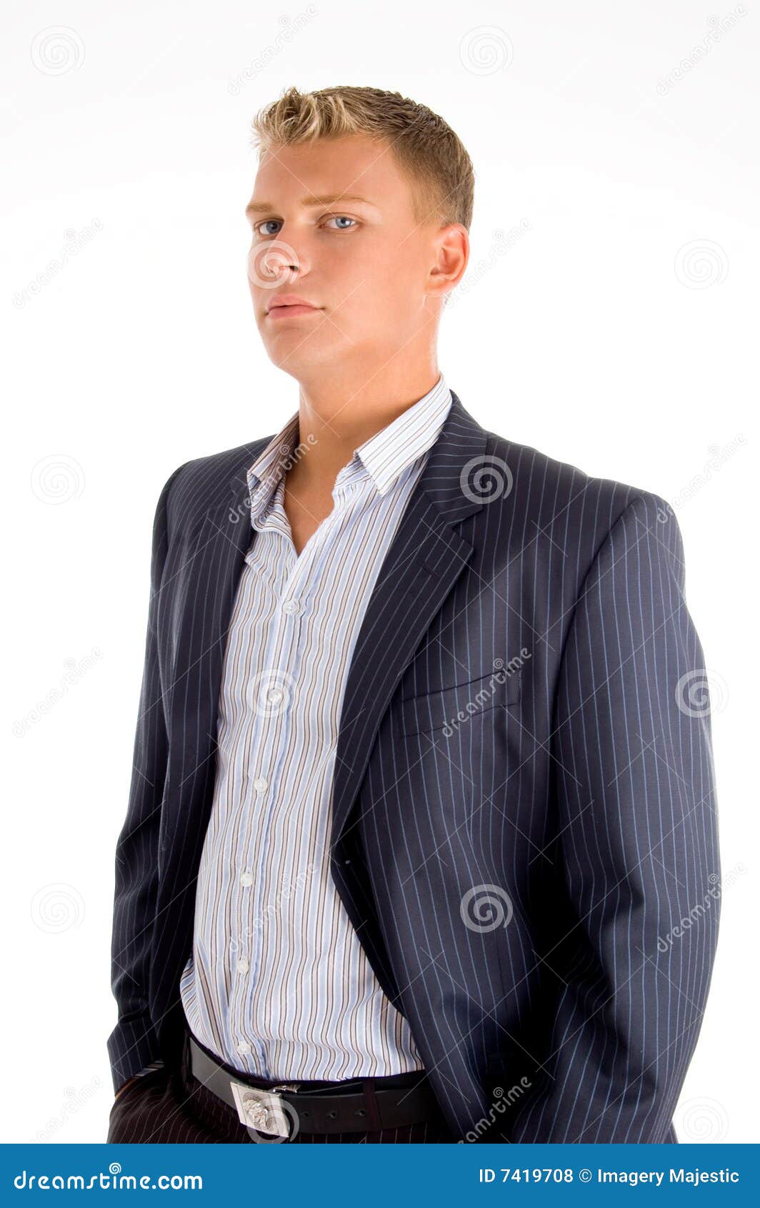Side view of caucasian man stock photo. Image of person - 7419708