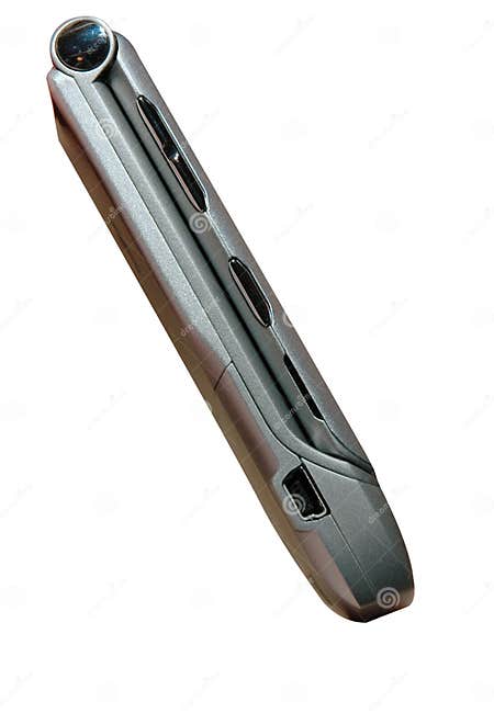 Side View of Cell Phone stock photo. Image of connections - 405414